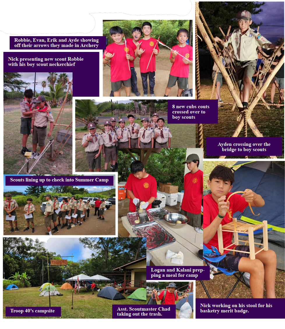 Troop 40 Celebrates Scout Achievements – Wailuku Hongwanji Mission